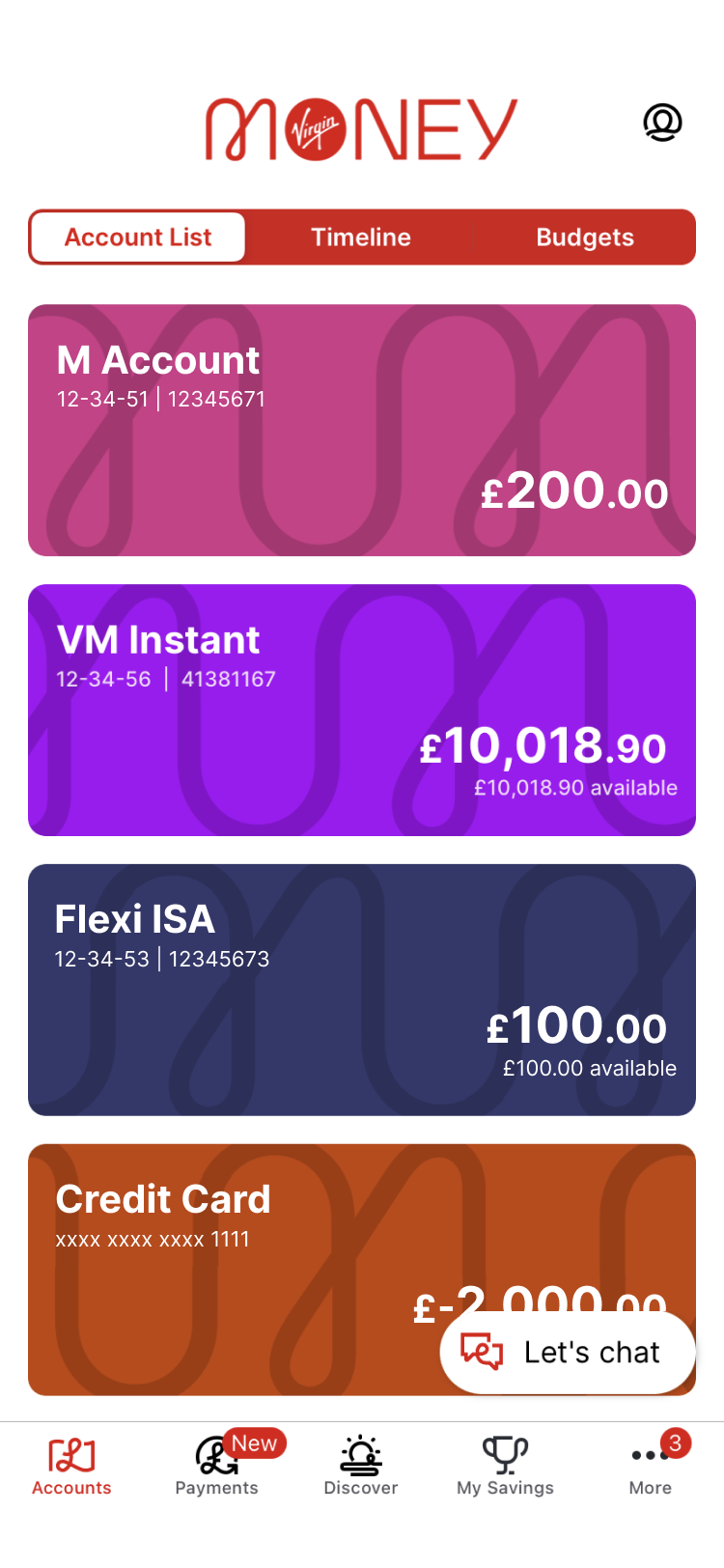 Virgin money savings accounts store